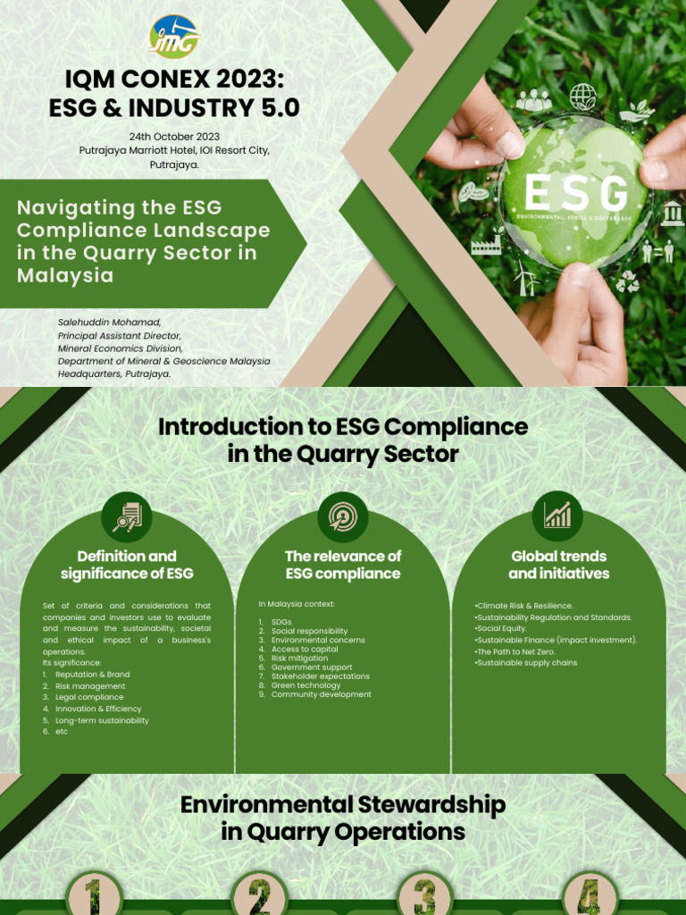 Paper 1 - Navigating The ESG Compliance Landscape | PDF ...