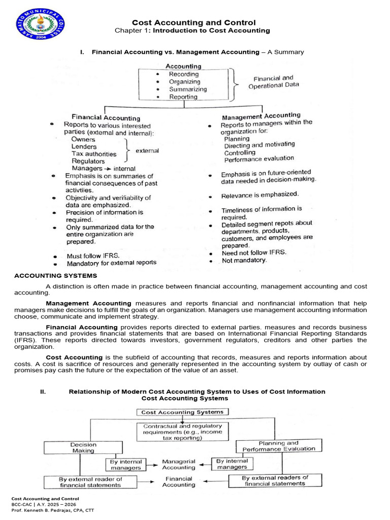 Cost Accounting Fundamentals Explained | PDF | Inventory | Accounting