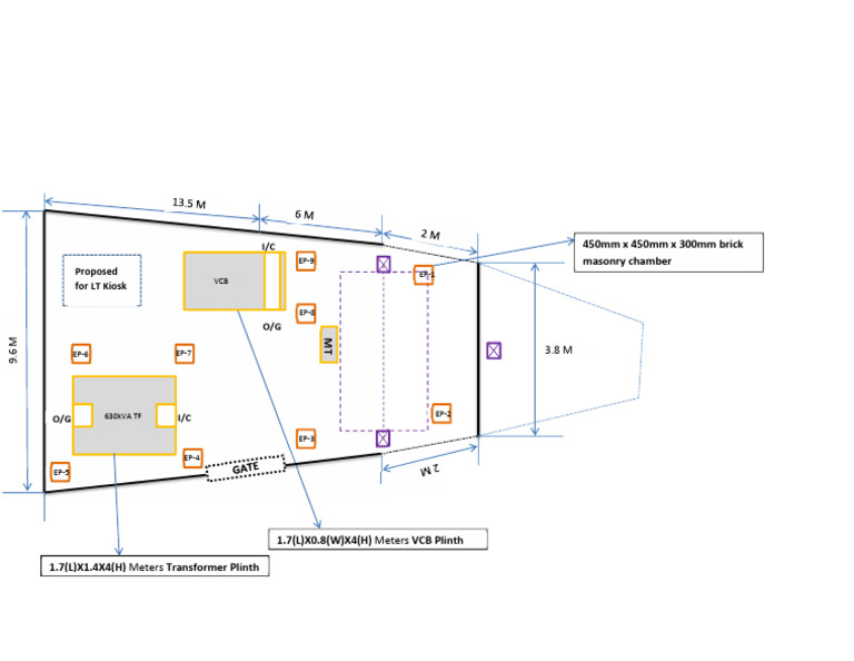 Tentative Layout for Transformer Yard - Amazon - PTC | PDF