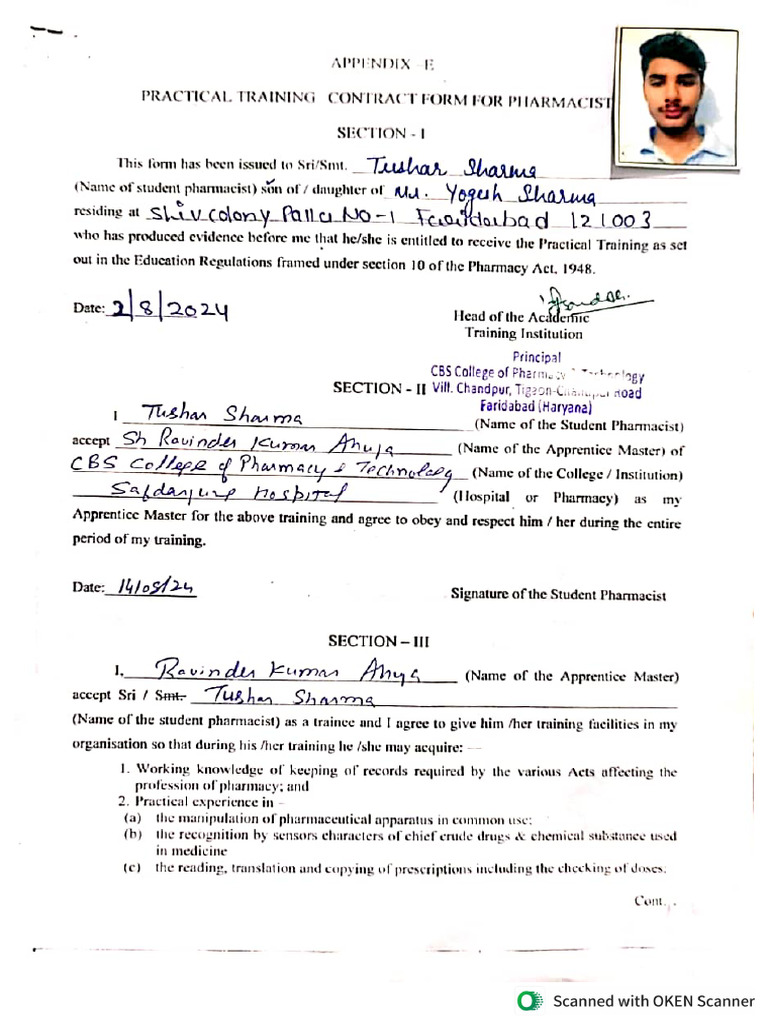 Tushar Offer Letter | PDF