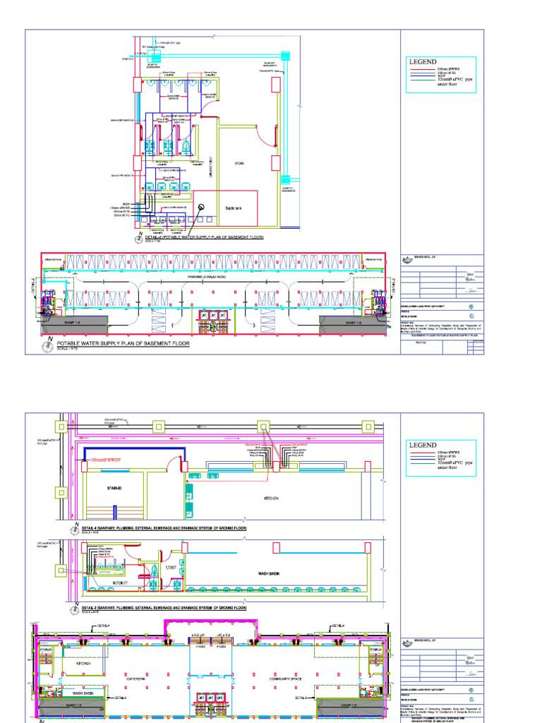 Sanitary & Plumbing Drawings Overview | PDF