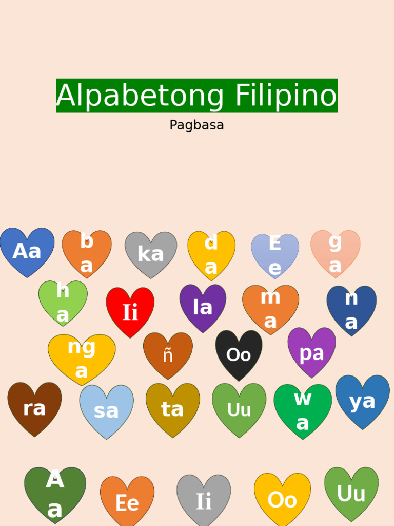 Alpabetong Filipino for Beginners | PDF