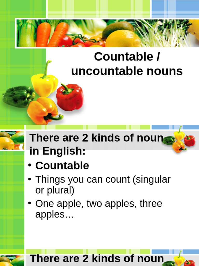 Expressions of Quantity Countable and Uncountable Nouns | PDF
