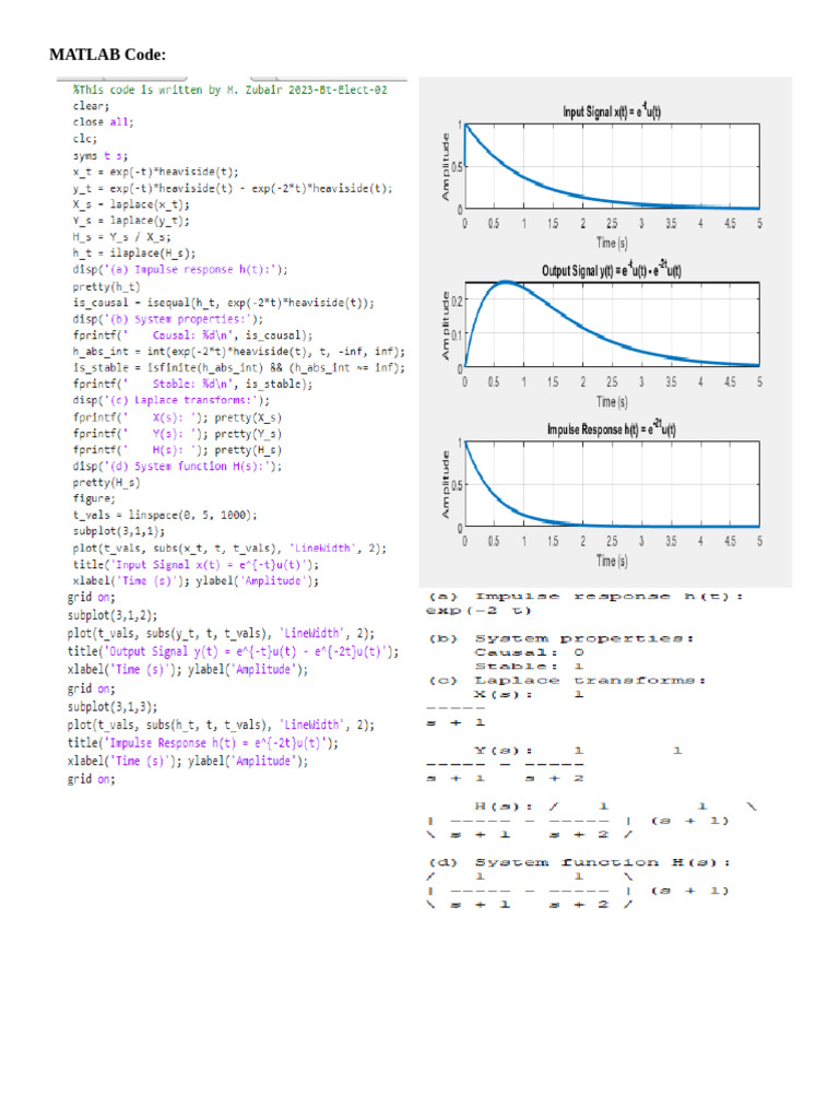 Matlab Code | PDF