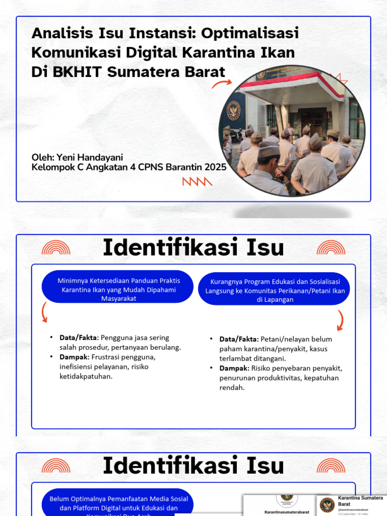 Analisis Isu Instansi | PDF