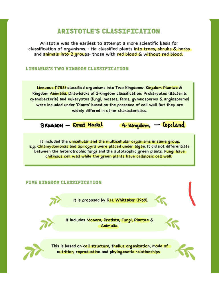 Biological Classification | PDF
