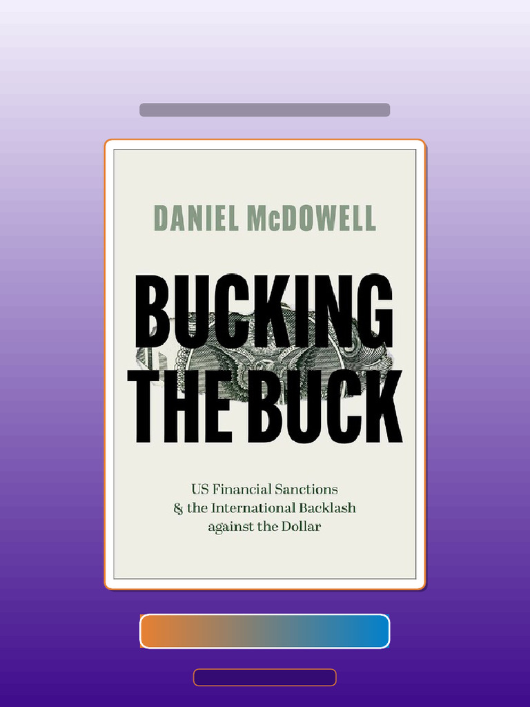 Bucking The Buck S Financial Sanctios and The International Backlash ...