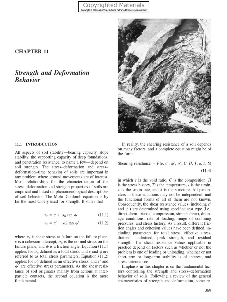 Strength D Introduction | PDF | Deformation (Engineering) | Strength Of Materials