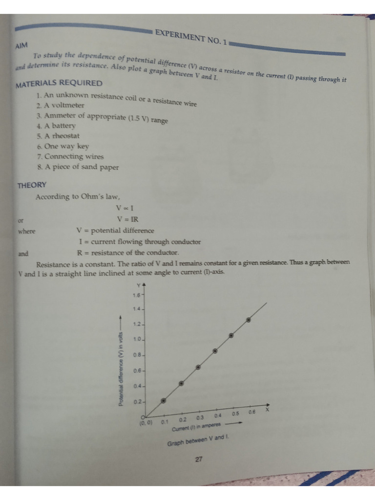 Physics Practicals | PDF
