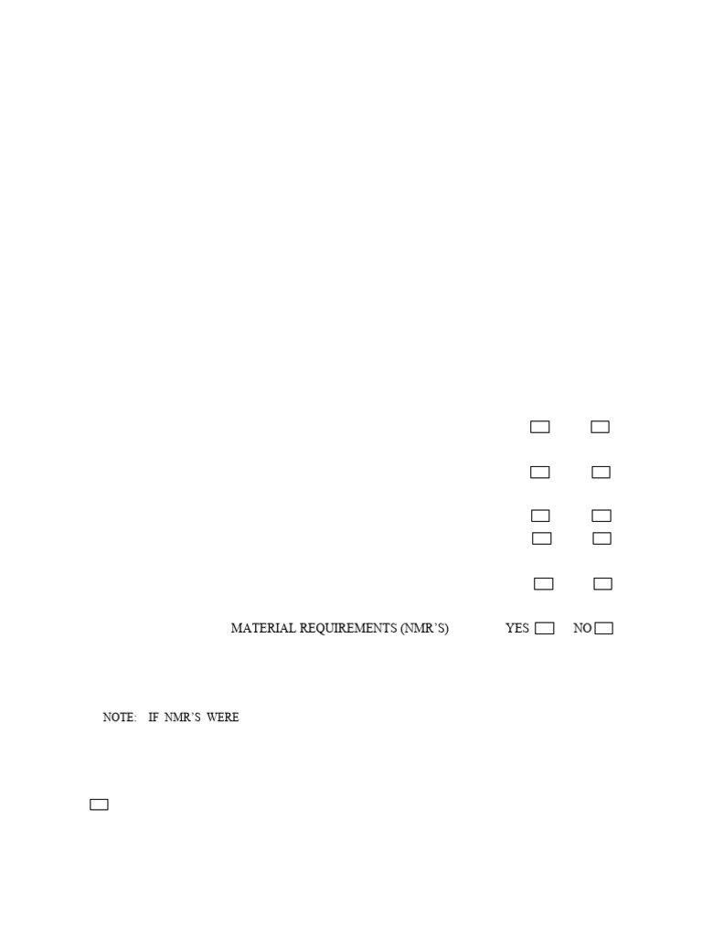 A1 - Vendor Quotation Checklist | PDF