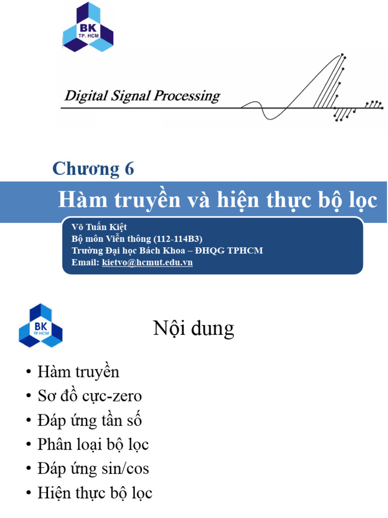 DSP-Chapter6 Transfer Function | PDF