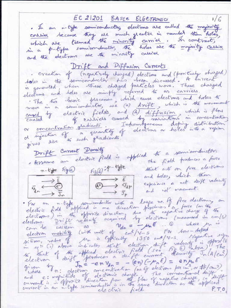Drift Diffusion PN Junction | PDF