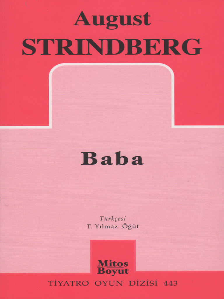 August Strindberg Baba Mitos Boyut Yayınları - PDF - Anna's Archive | PDF