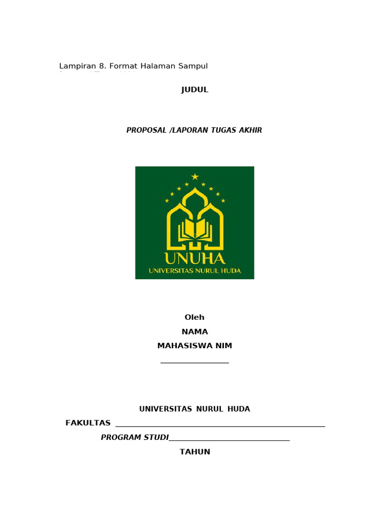 Cover, Lembar Pengesahan, Dan Lembar Persetujuan | PDF