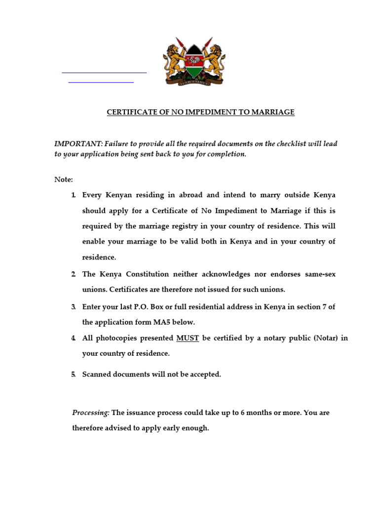 Affidavit Non-Impediment To Marriage | PDF | Birth Certificate ...