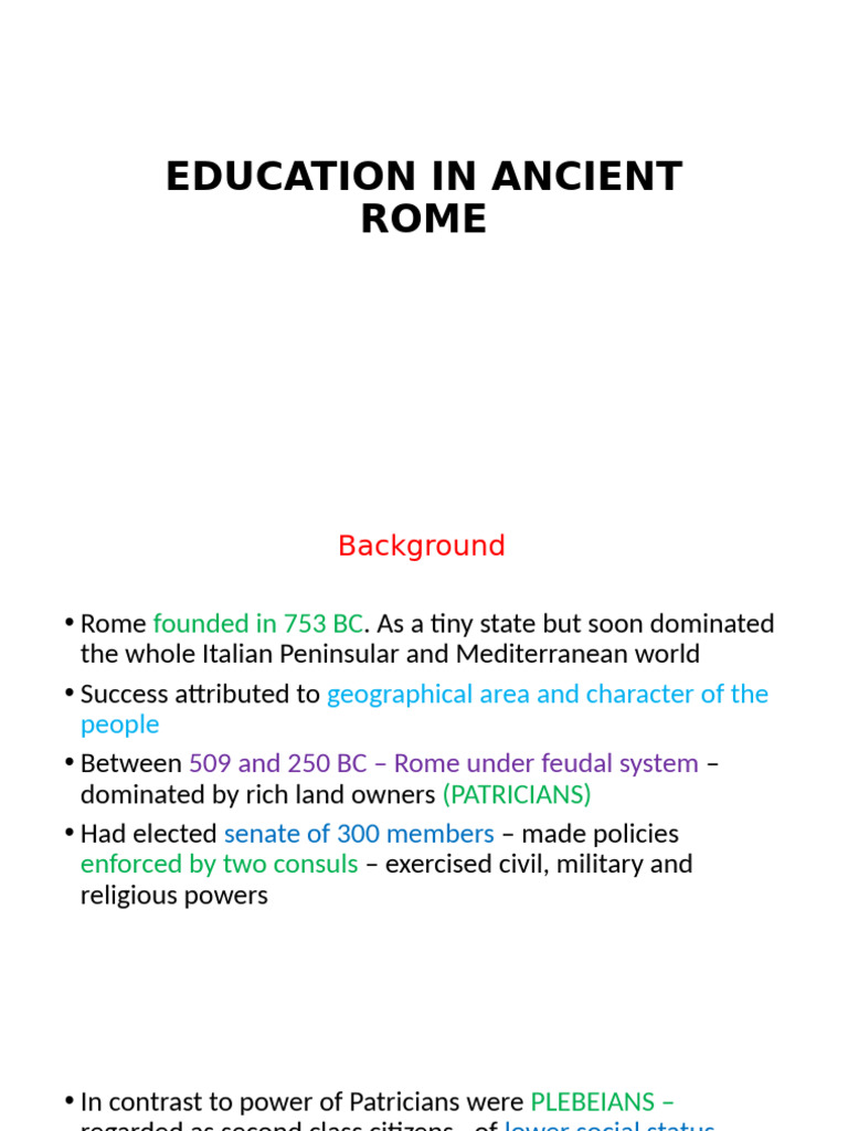 Quintilian's Impact on Roman Education | PDF | Rhetoric | Ancient Greece