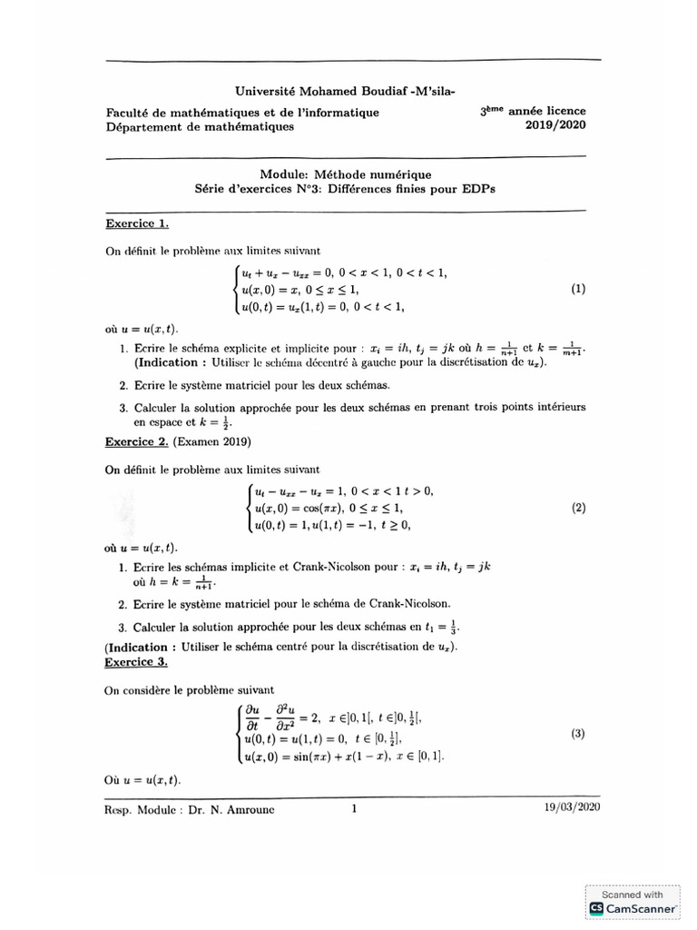 TD Modelisation | PDF