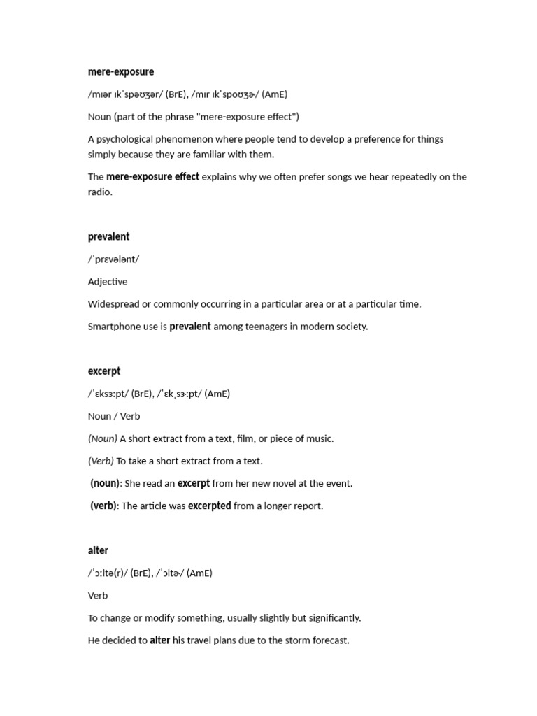 Vocabulary - How Playing An Instrument Benefits Your Brain | PDF