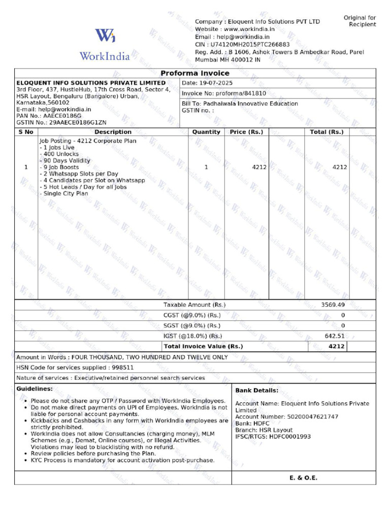 Proforma-841810 dsI2yMJk9WcOLWxarGiYJkWHOCqeEE | PDF