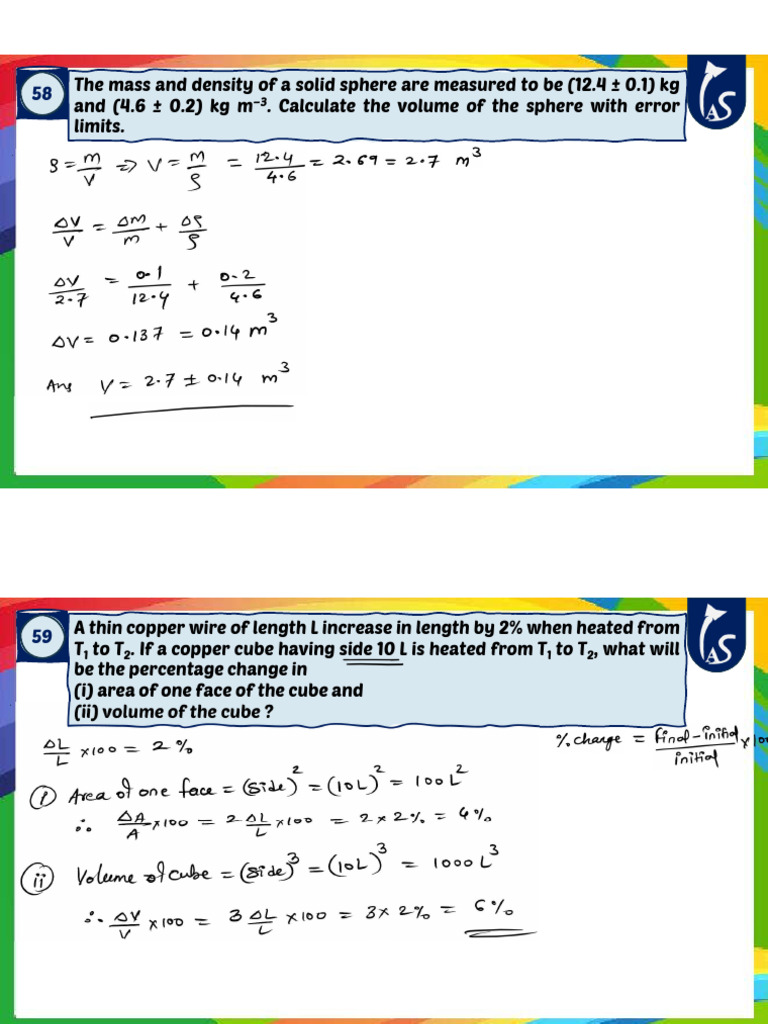 Units & Measurements 21 June | PDF