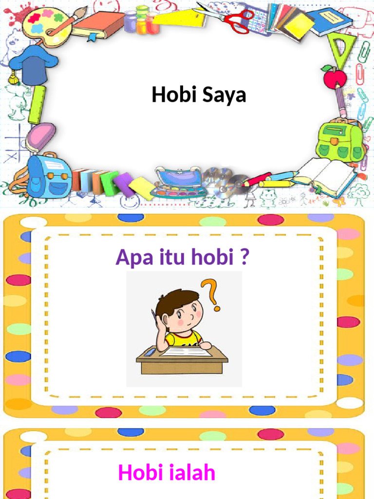 Hobi Saya 22092023 | PDF