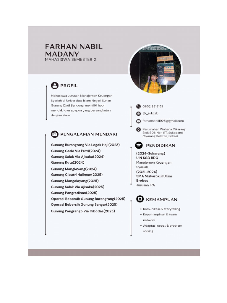 Farhan Nabil Madany | PDF