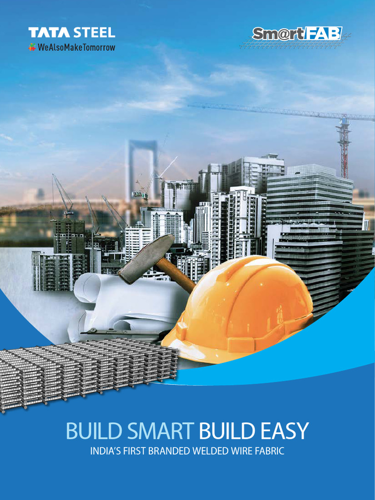 Smartfab: India's Welded Wire Fabric | PDF | Welding | Construction