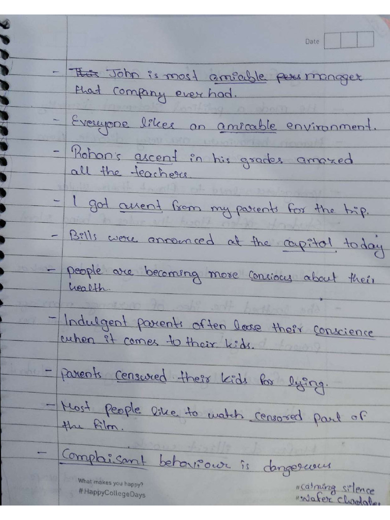 Confusing Words | PDF