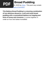 Simple Bread Pudding Recipe - NYT Cooking | PDF | Cooking, Food & Wine