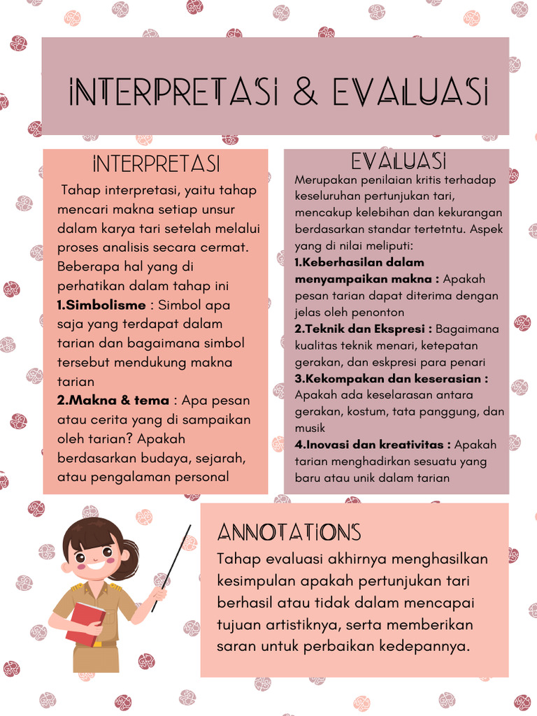 Interpretasi dan Evaluasi Tarian | PDF