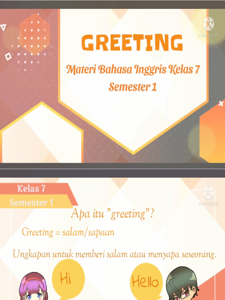 Greeting | PDF