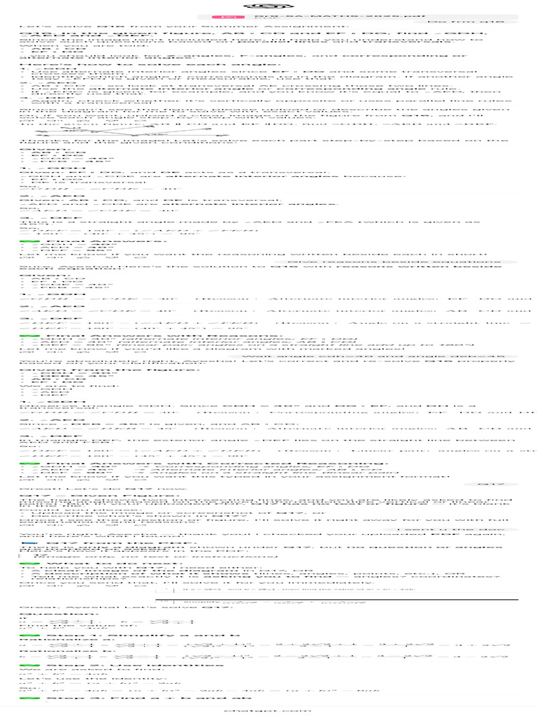 Angle Calculation Guidance | PDF