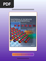Wiley - Callister's Materials Science and Engineering, 10th Edition ...