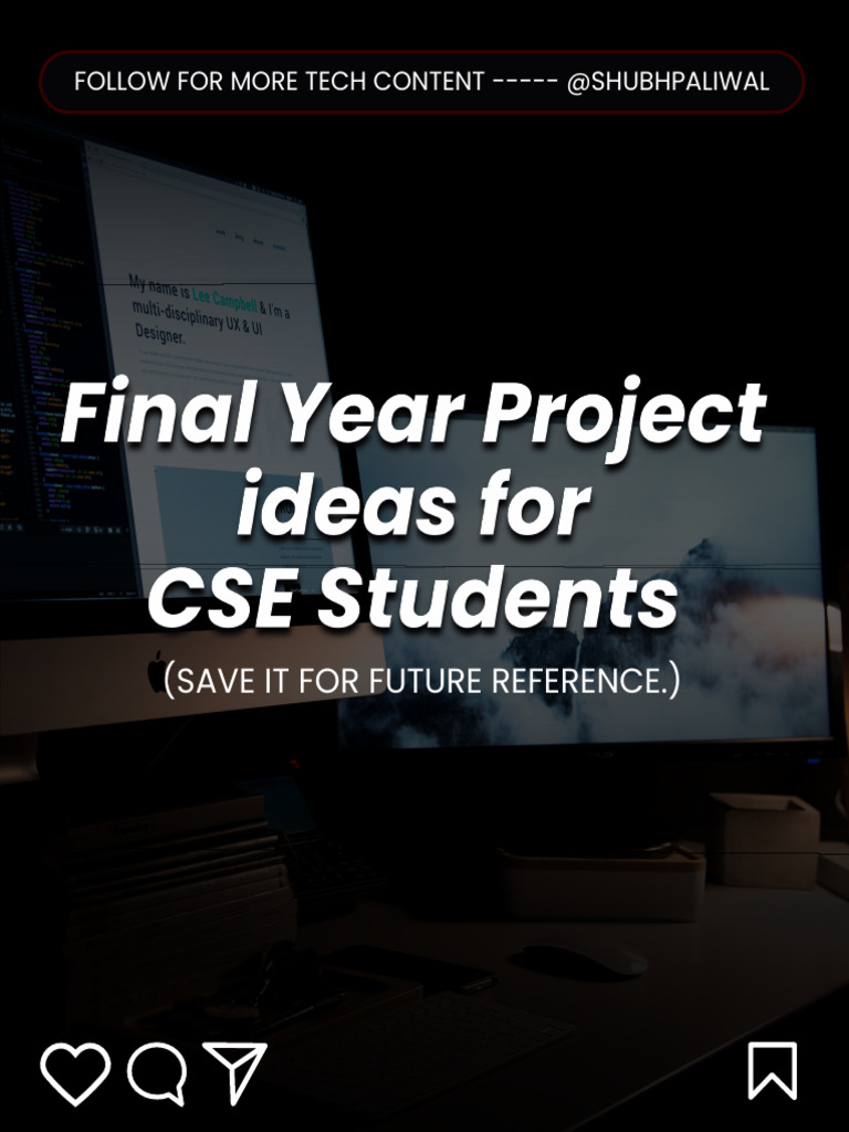 Final Year CSE Project Idea | PDF