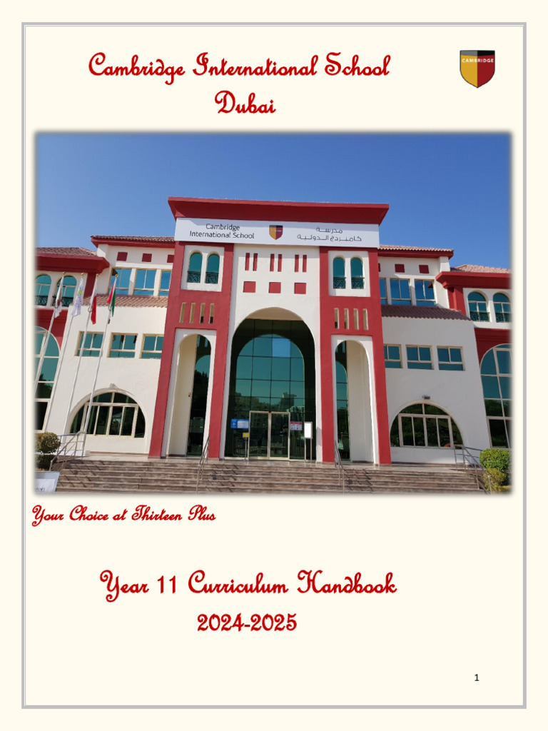 Year 11 Curriculum Booklet 2024-2025 | PDF | Learning | Science