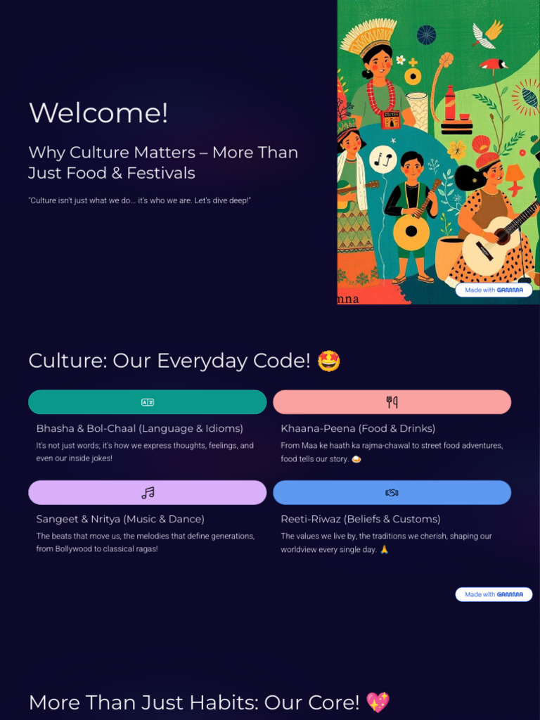 Welcome Culture PC and FC | PDF | Human Communication | Communication