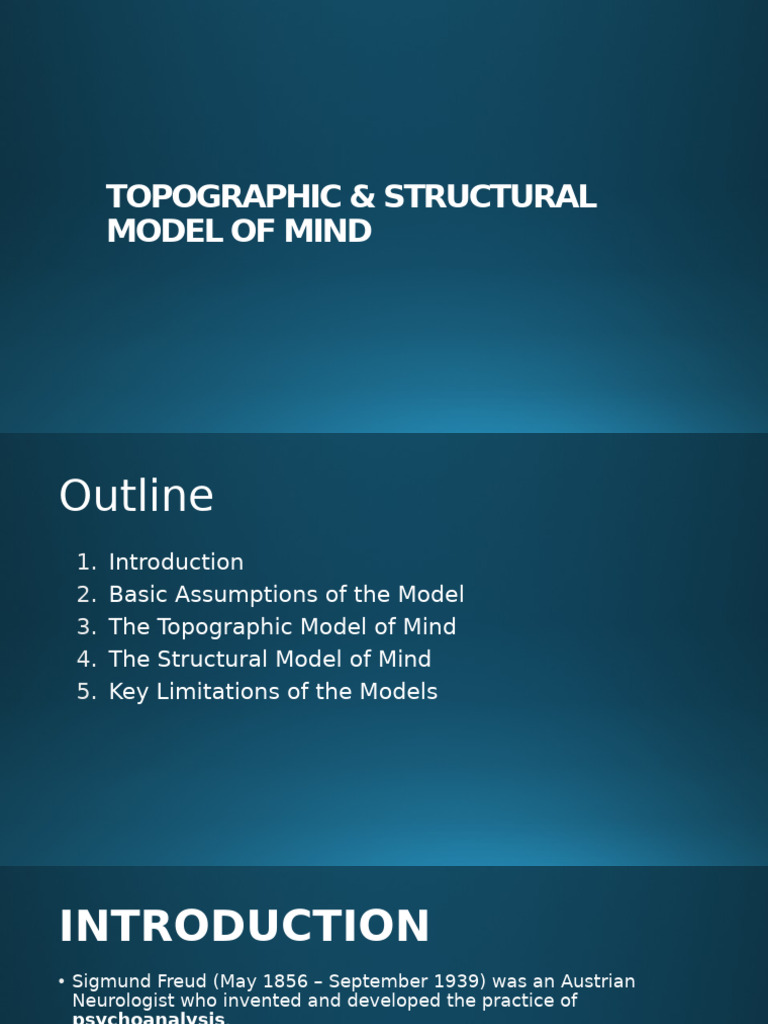 Topographic and Structural Mind Models | PDF | Unconscious Mind | Mind