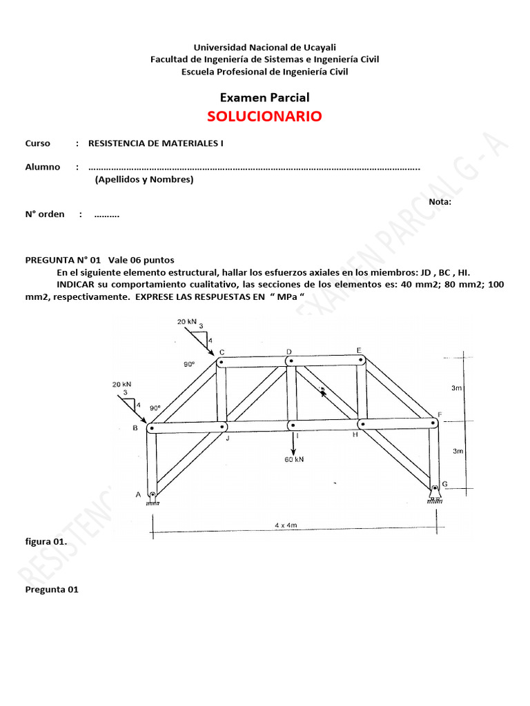 SOLUCION R - M - I - JJJ | PDF | Viga (Estructura) | Física Aplicada e Interdisciplinaria