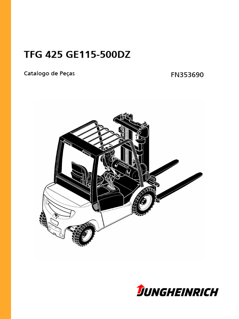 Catálogo de Peças TFG 425 GE115-500DZ | PDF | Parafuso | Eixo
