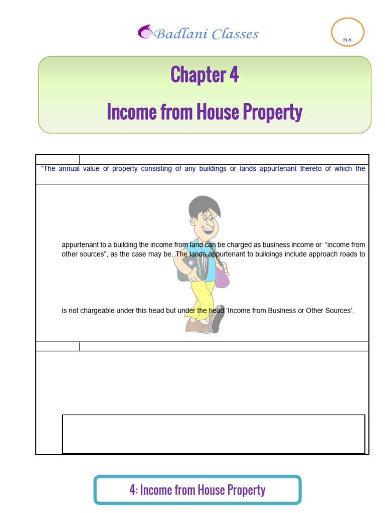 Income Tax on House Property Explained | PDF | Tax Deduction | Taxes