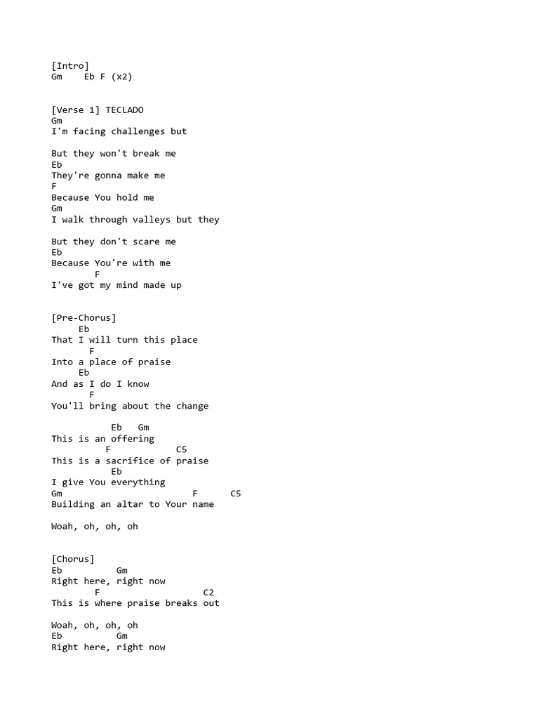 Praise Breaks Out: Walls Come Down | PDF | Songs | Musical Forms