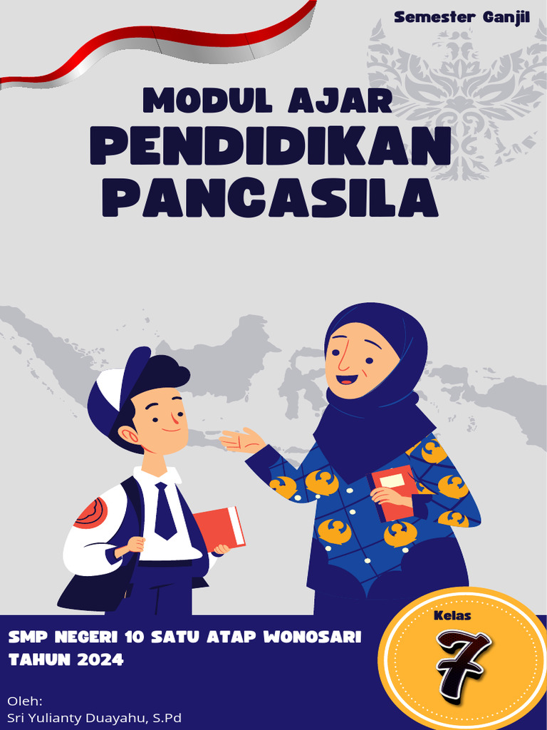 Sampul Buku Modul Pendidikan Pancasila | PDF