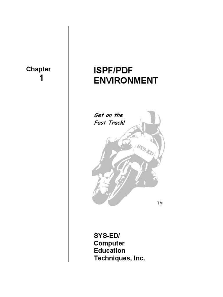 04 Tso Ispf Ch01 | PDF | Command Line Interface | Digital Technology