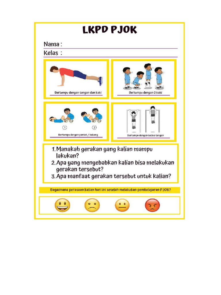 LKPD Pjok | PDF