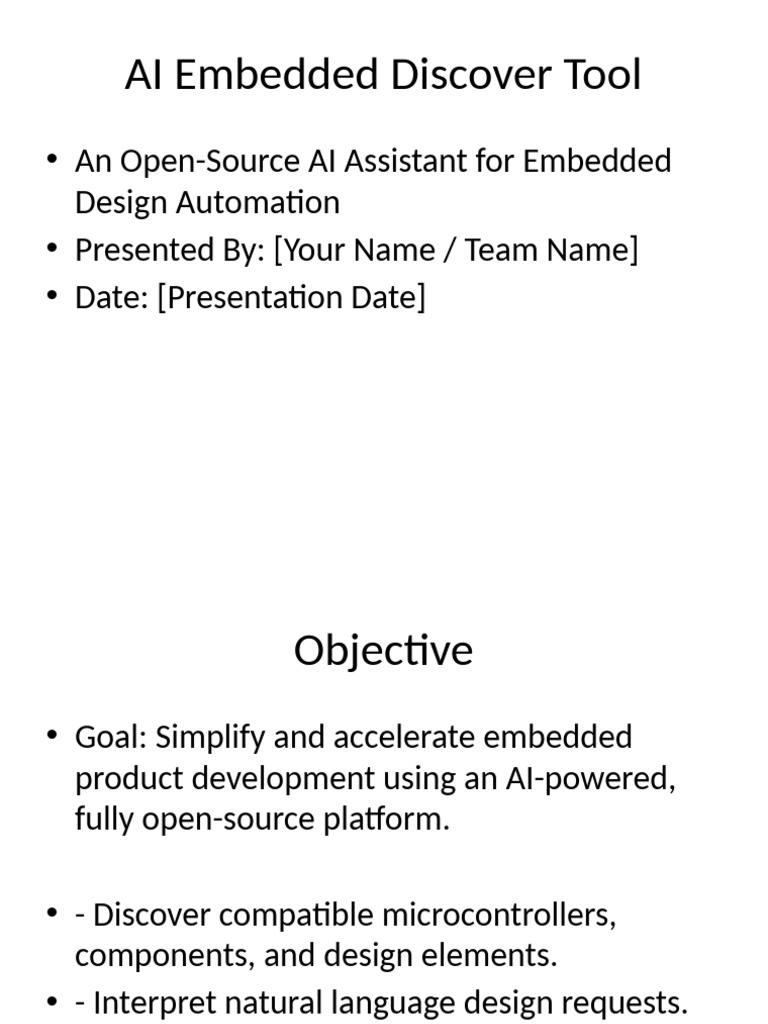 AI Embedded Discover Tool Presentation | PDF | Comma Separated Values ...