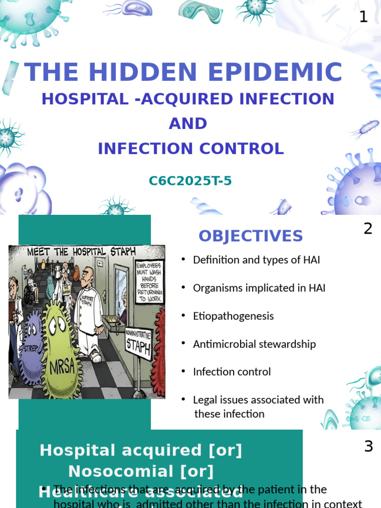 Hospital-Acquired Infections Overview | PDF | Hospital Acquired ...