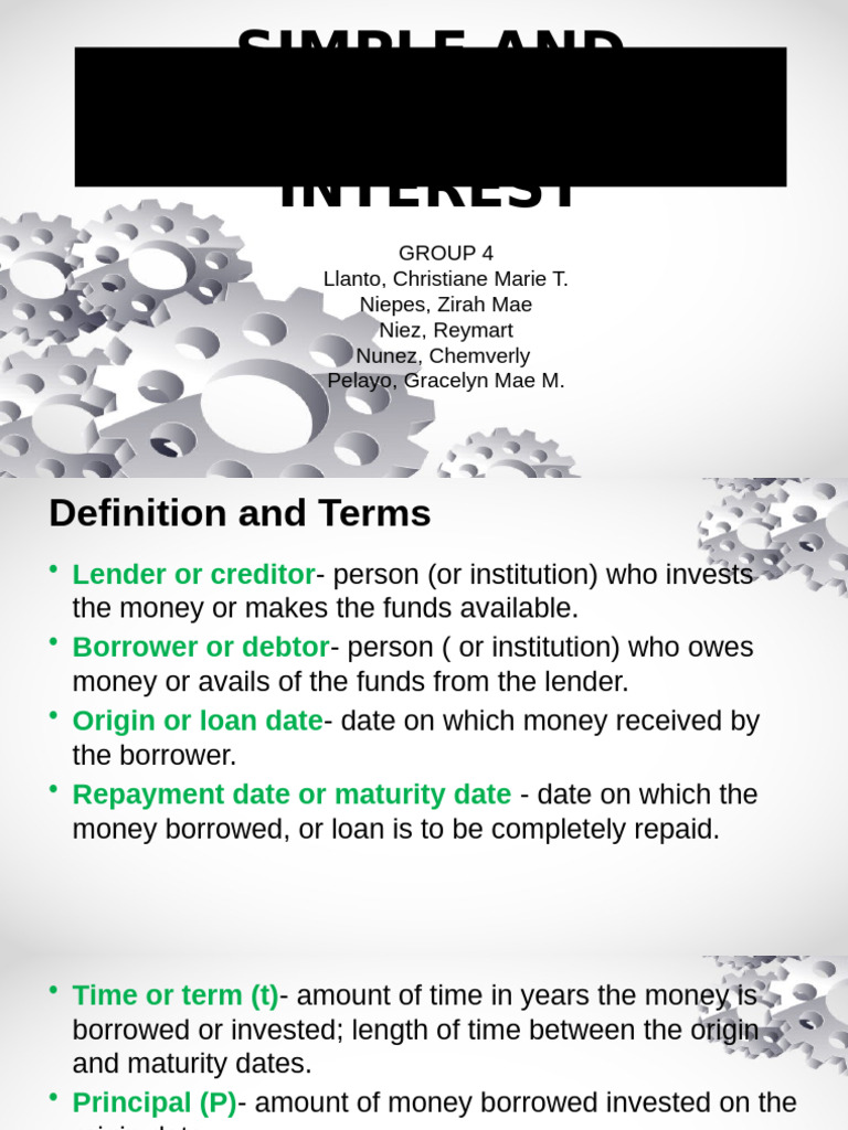 Simple vs. Compound Interest Explained | PDF | Interest | Compound Interest