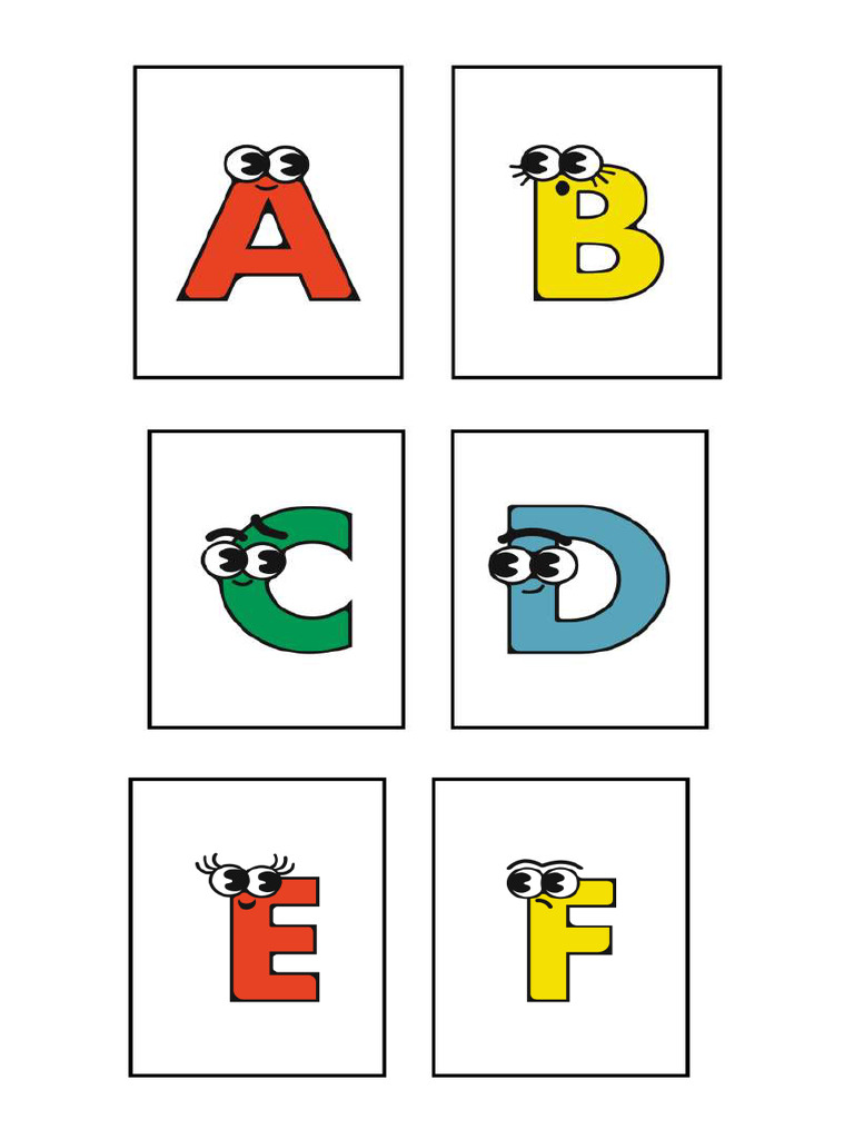 Kartu Alphabet | PDF