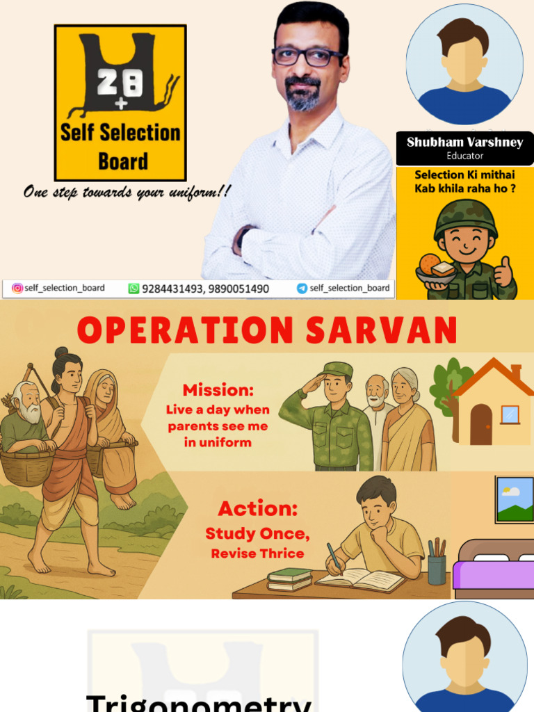 Trigonometry 12 | PDF