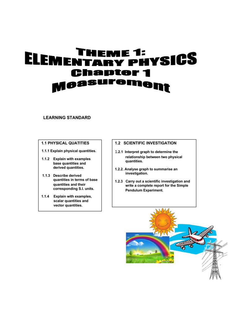 1 Measurement Module-1 | PDF | Force | Quantity
